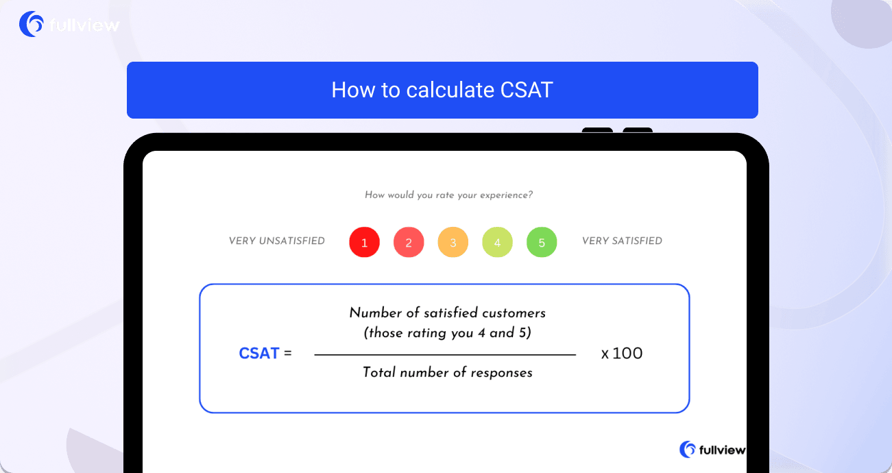 How To Calculate A CSAT Score (And Tell If It's Good)